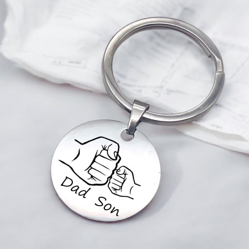 Dad Keychain - Etsy