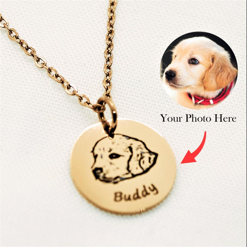 Dog Necklace - Etsy