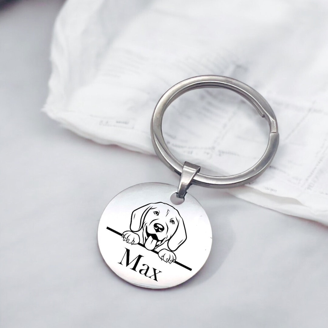 135 Different Dog Breed Keychain Personalized Dog Keychain, Gifts Dog ...