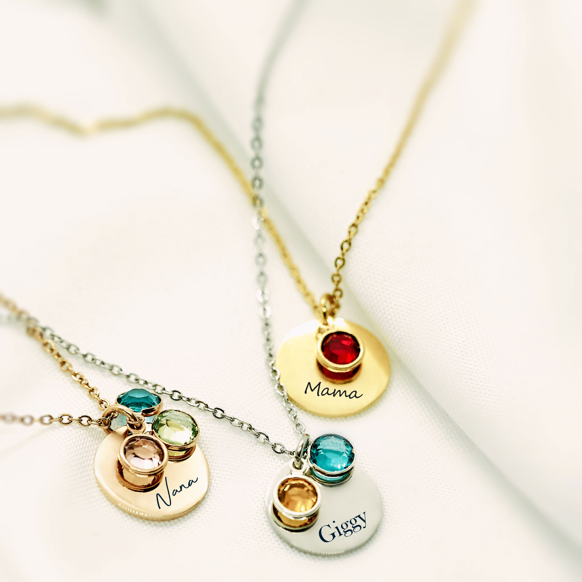 Mimi Necklace Personalized With Grandkids Birth Month Birthstone Gift for Mimi Grandma Handmade Jewelry Valentine s Day Gift for Girlfriend Etsy