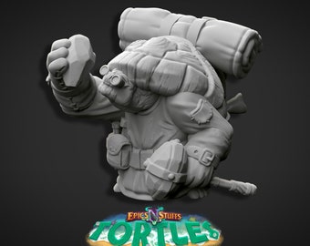 Tortle Merchant Epic 'N' Stuff Resin Tabletop/rpg - Etsy