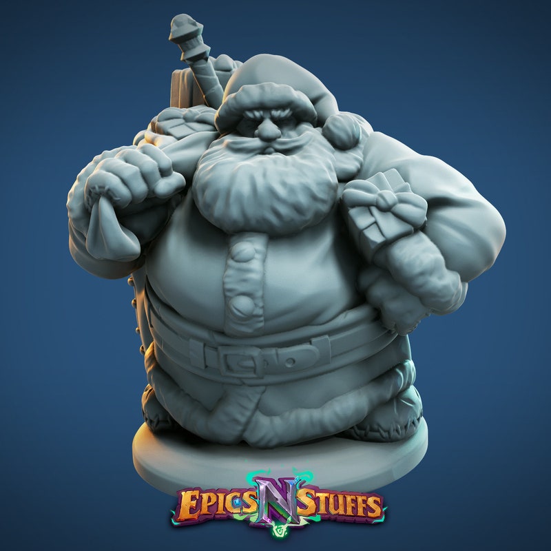 Miniature Santa - Etsy