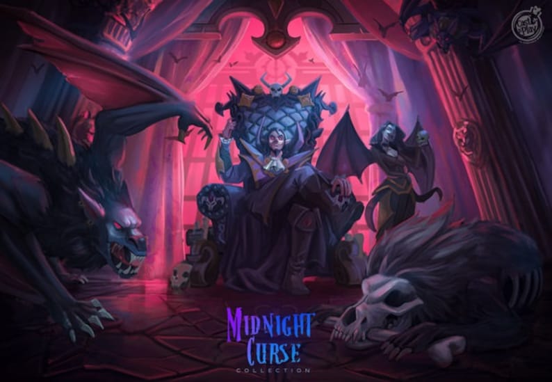 Midnight Wolves Cast N Play Tabletop & RPG Miniature | Etsy