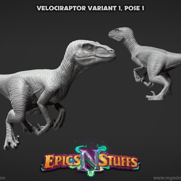Velociraptor Miniature - Etsy