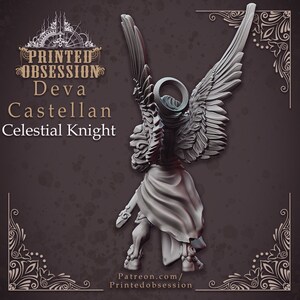 Deva Castellan Celestial Knight Printed Obsession - Etsy