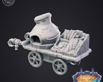 Potion Cart Town Props Cast N Play Tabletop & RPG | Etsy