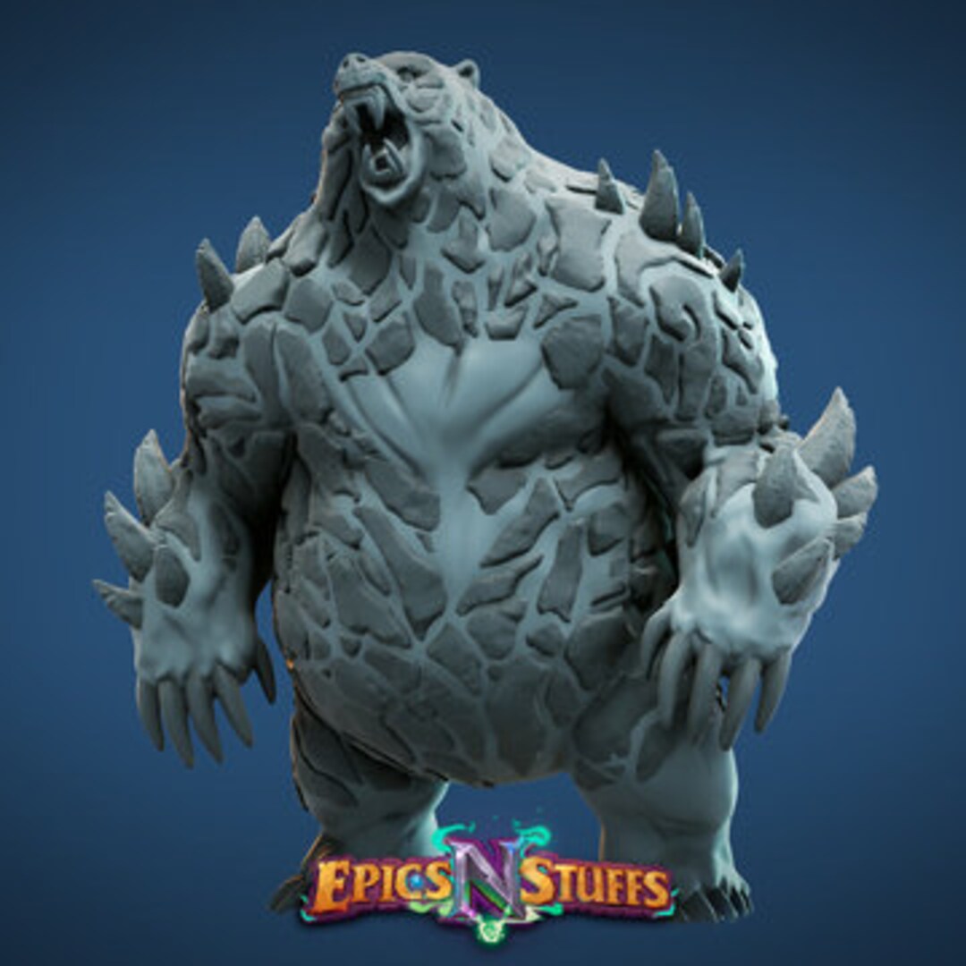 Magma Bear Epics 'N' Stuff Tabletop & RPG - Etsy