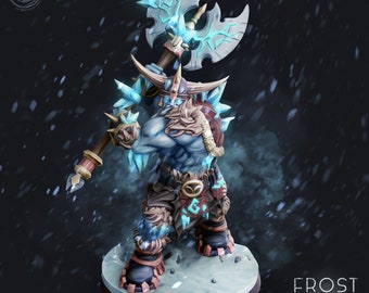 D&D Miniature Frost Morin Hungers Paladin - Etsy