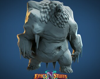 Magma Bear Epics 'N' Stuff Tabletop & RPG | Etsy