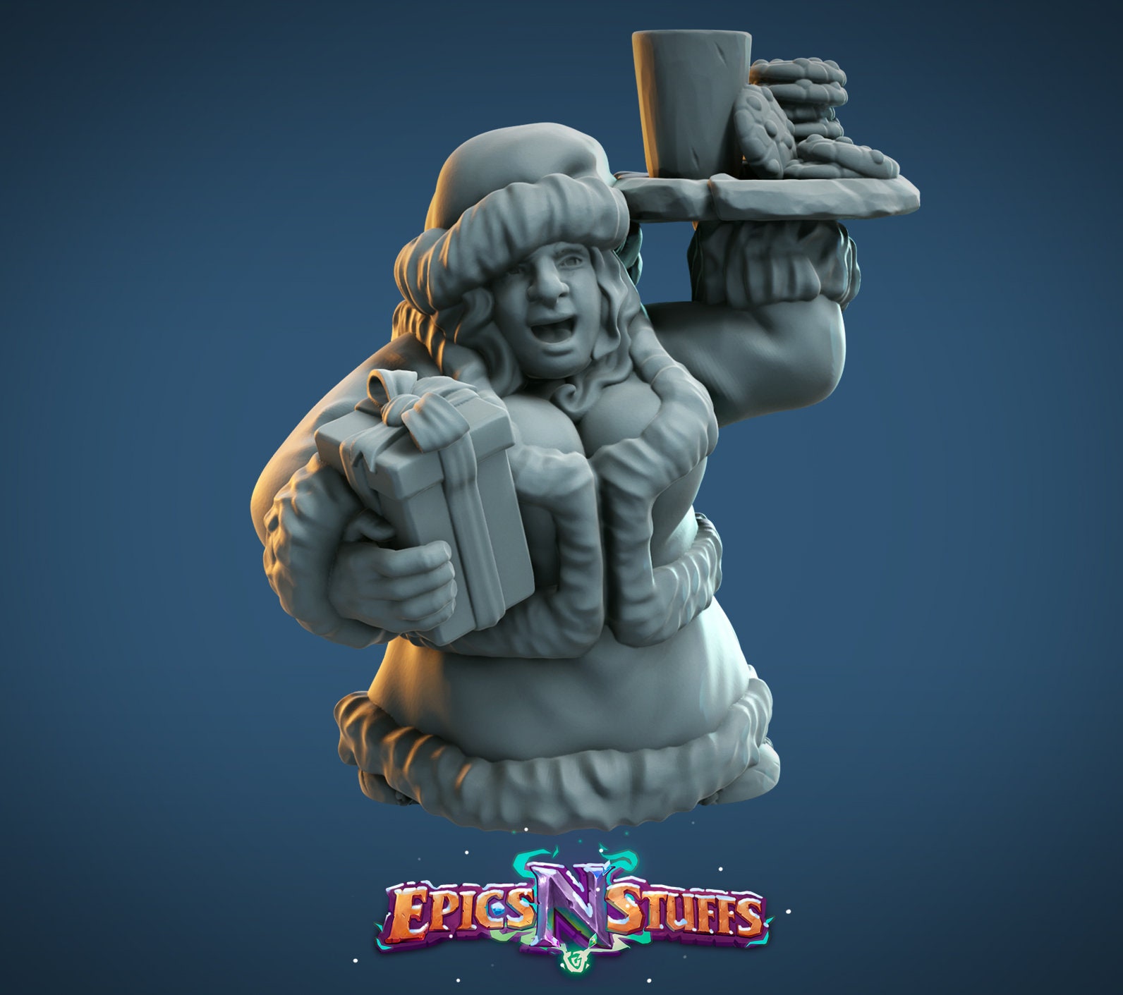 Miniature Toys Dwarf Rogue 01 Epics'N'Stuffs 3D Printed Resin Miniature ...