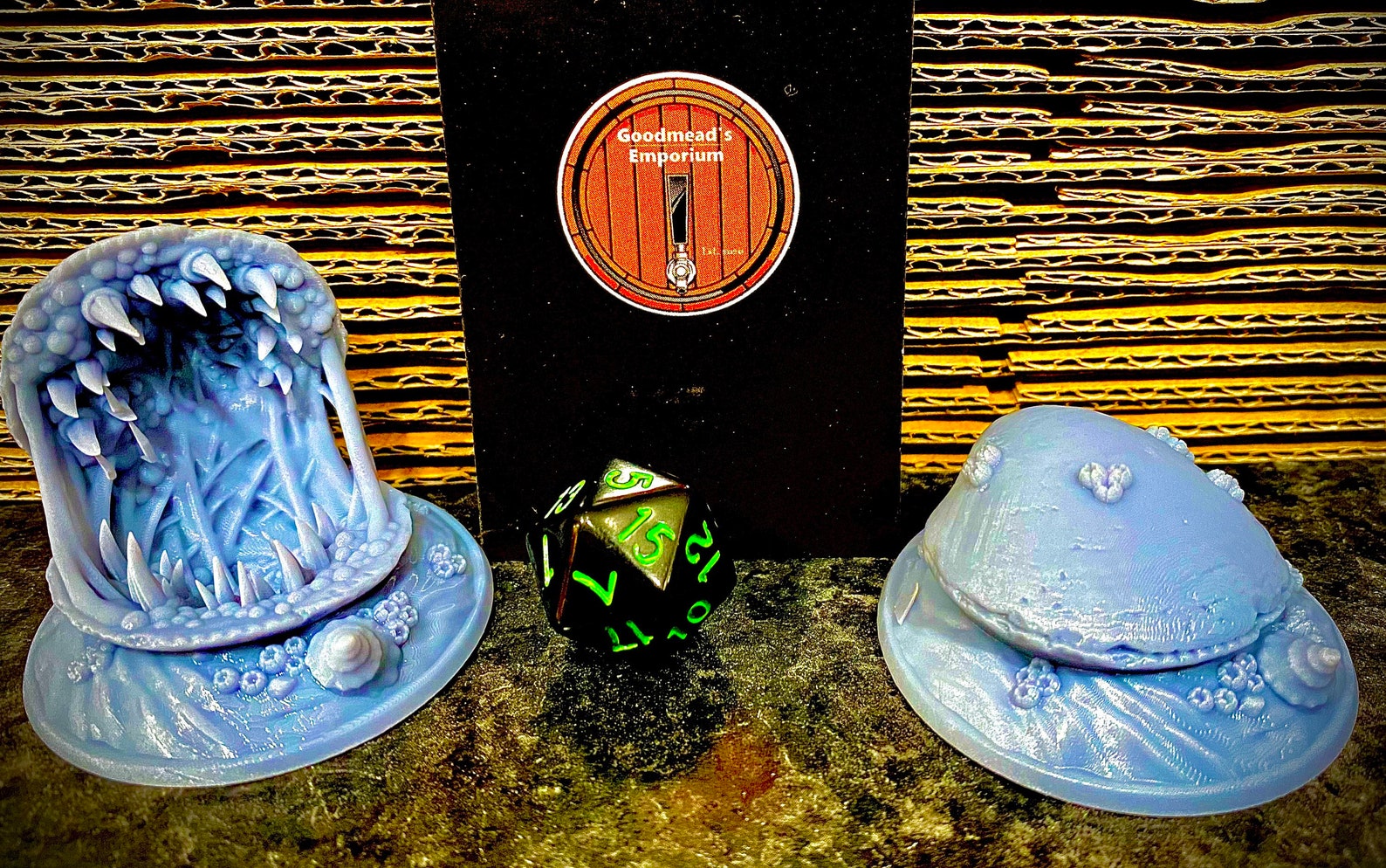 Giant Clams set Lurkers of the Deep Print Your Monsters - Etsy