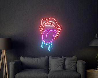 Netflix Icon Neon Table Sign Custom LED Neon Sign Bedroom - Etsy