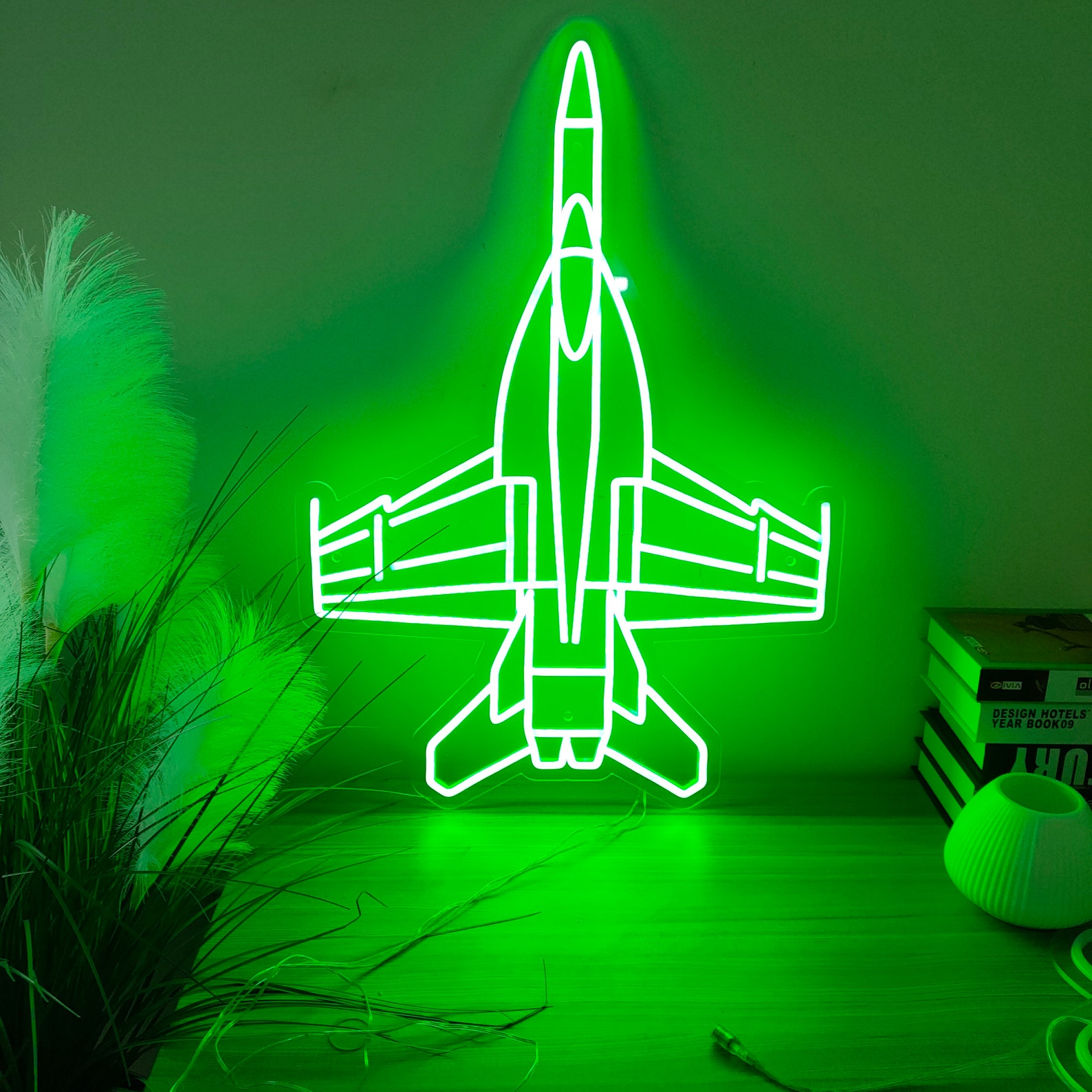 Customized Neon Sign Jet Planehandmade Neon Lights for - Etsy