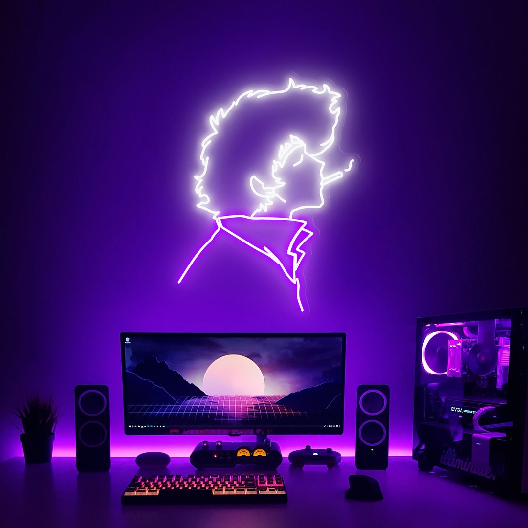 Cowboy Neon Sign | Home Decor | Cowboy Straw Sign | Neon Sign | Neon ...