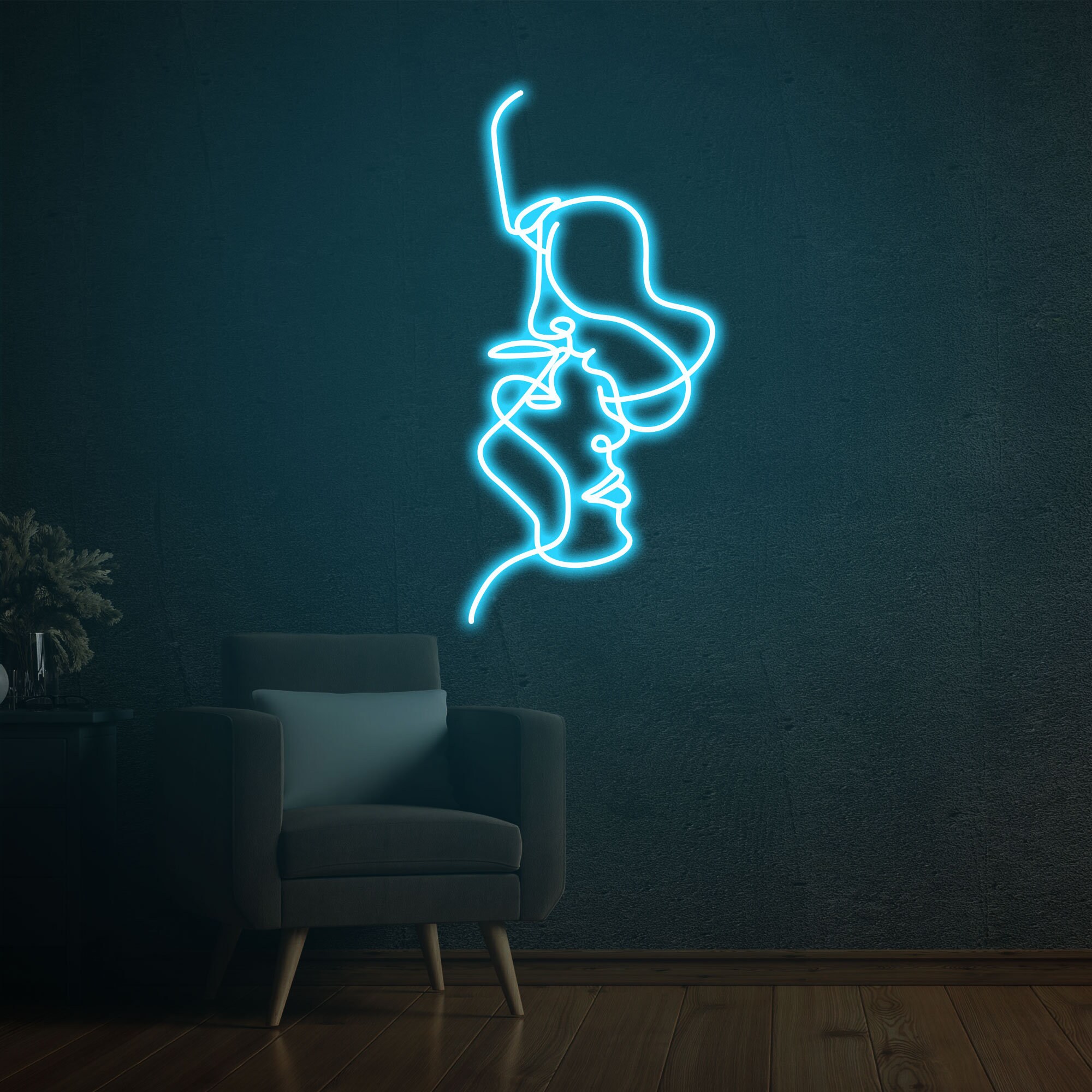 Custom Neon Sign Two Face Neon Sign Flex Personalized Gift | Etsy