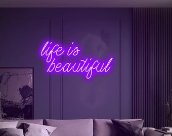 Life is Good Neon Sign - Etsy