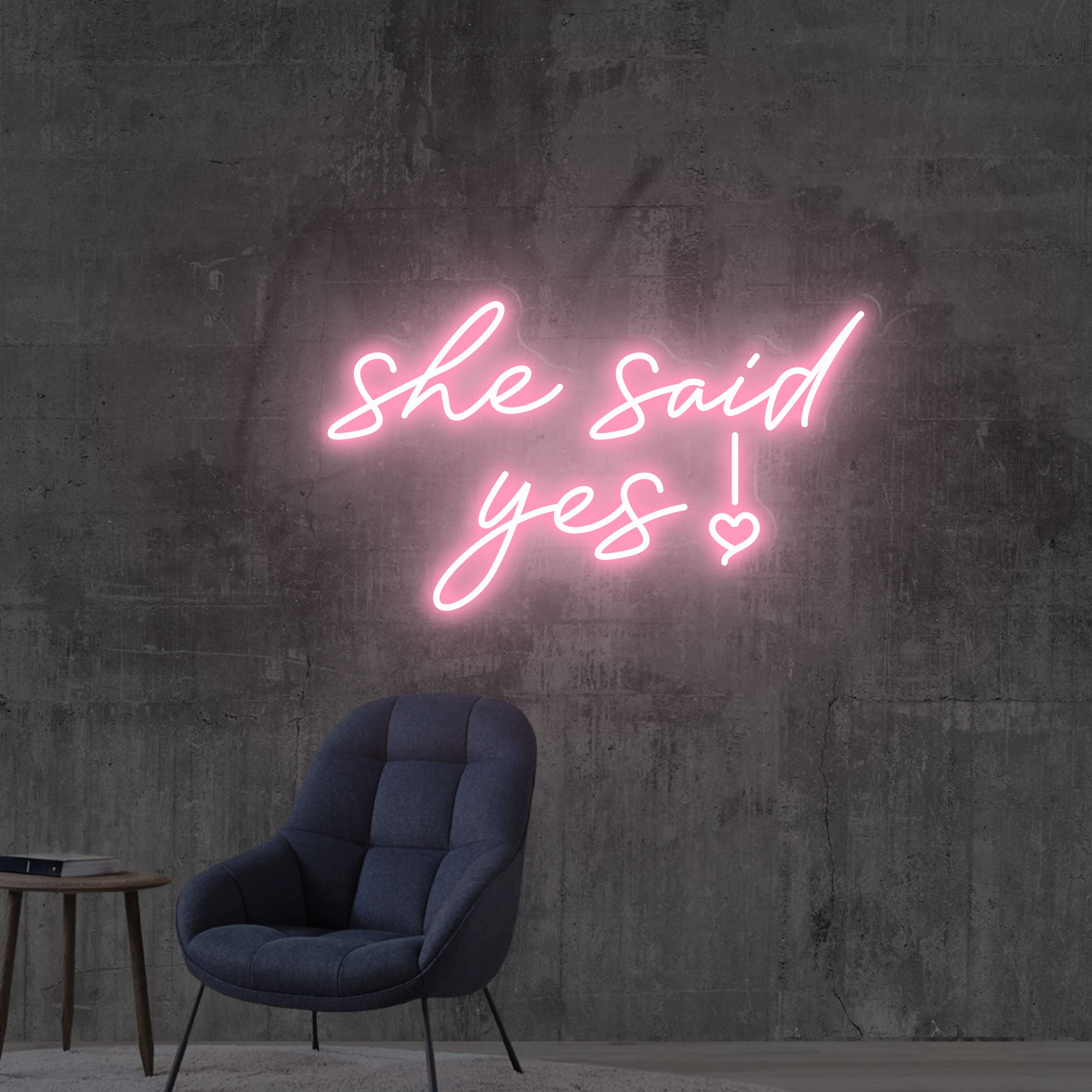 Neon Yes Sign