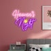 Heaven's Night Neon Sign | Custom Neon Lights Sign | Wedding Neon Sign ...