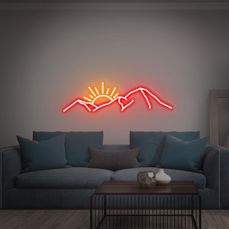 Sunset Neon Sign - Etsy