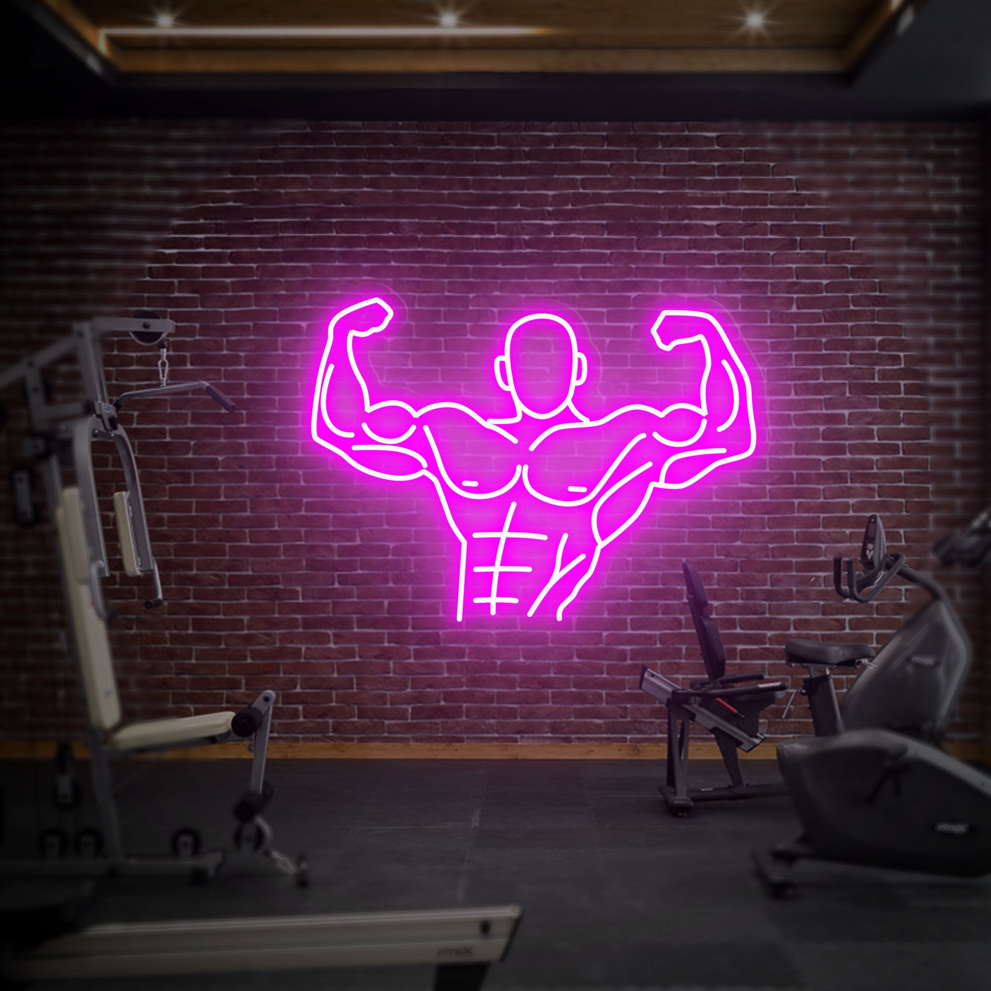 Muscle Neon Sign, Muscle Led Sign, Gym Led Sign, Custom Neon Sign ...