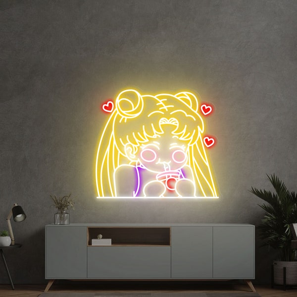 Sailor Moon Neon Sign - Etsy