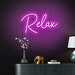 Relax Neon Sign custom Neon Signs - Etsy