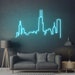 City Skyline Neon Sign Custom Skyline Boston Skyline Gift - Etsy