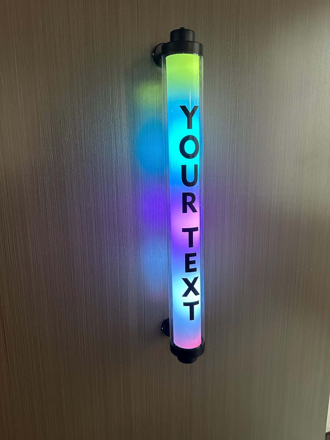 Custom Acrylic Round Light Box, 360 Advertising Light Boxes, Colorful ...