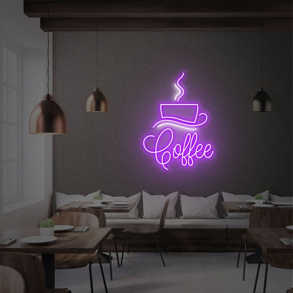 Coffee Neon Sign - Etsy