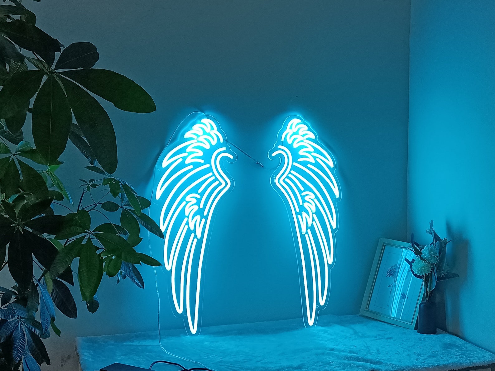 Wing Neon Sign custom Neon Signs for Home Decoramine Neon - Etsy