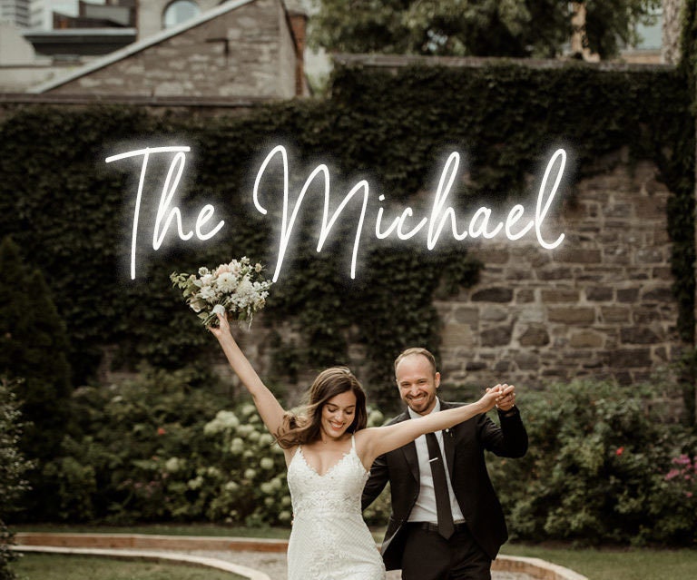 Custom Neon Sign Custom Wedding Neon Sign Light Custom Bar - Etsy