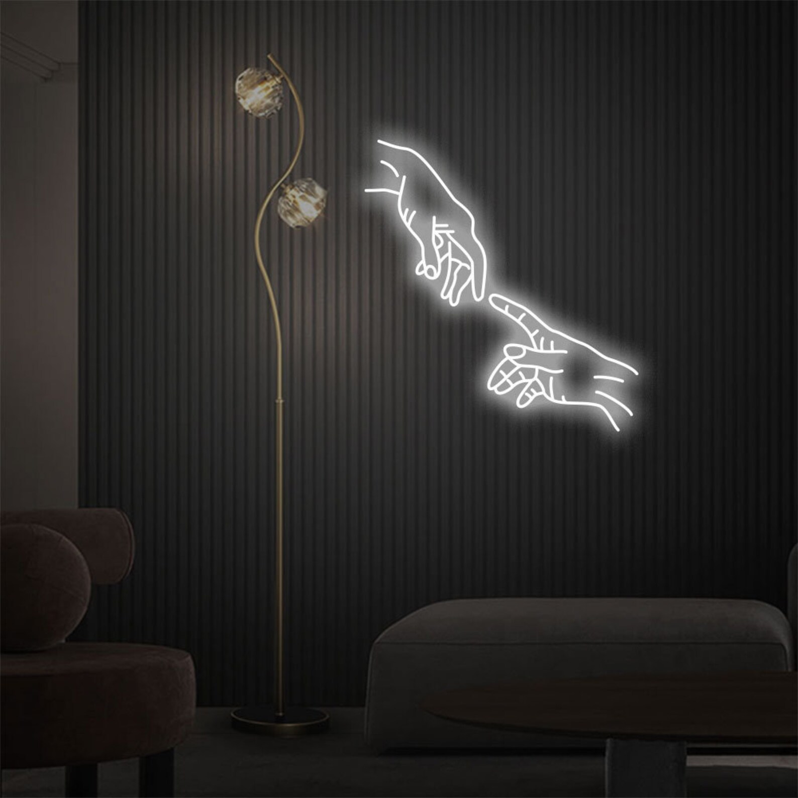 Hands Neon Sign custom Neon Signs custom Led Neon Sign neon - Etsy