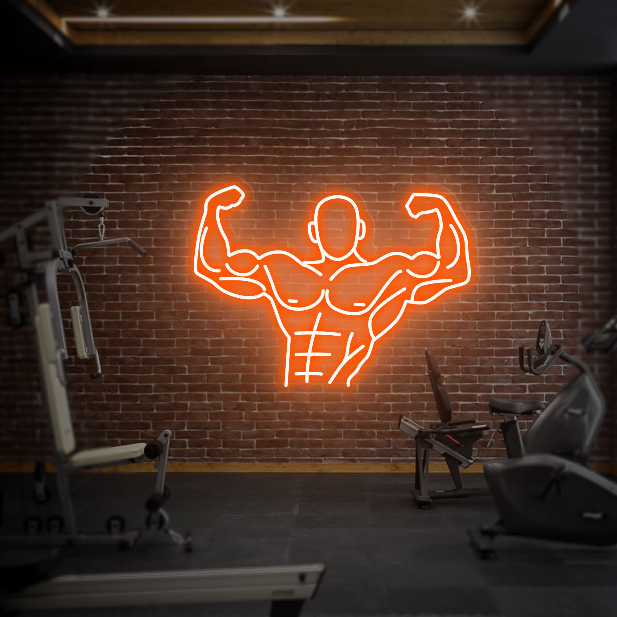 Muscle Neon Sign, Muscle Led Sign, Gym Led Sign, Custom Neon Sign ...