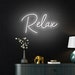 Relax Neon Sign custom Neon Signs - Etsy