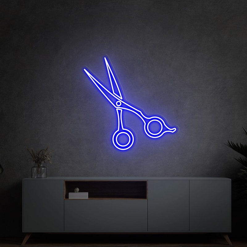 Neon Signs Scissors - Etsy