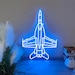 Customized Neon Sign Jet Planehandmade Neon Lights for - Etsy