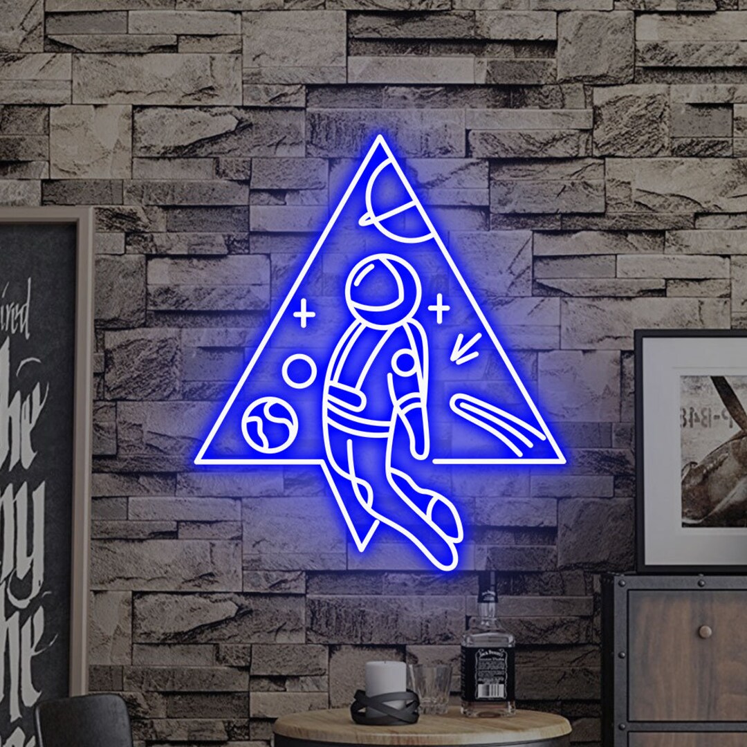 Astronaut Neon Sign, Spaceman Neon Lights for Home Neon Light, LED Sign ...
