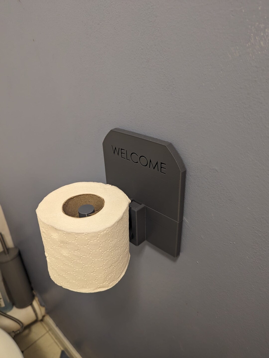3D Printed Bathroom Roll Holder - Etsy