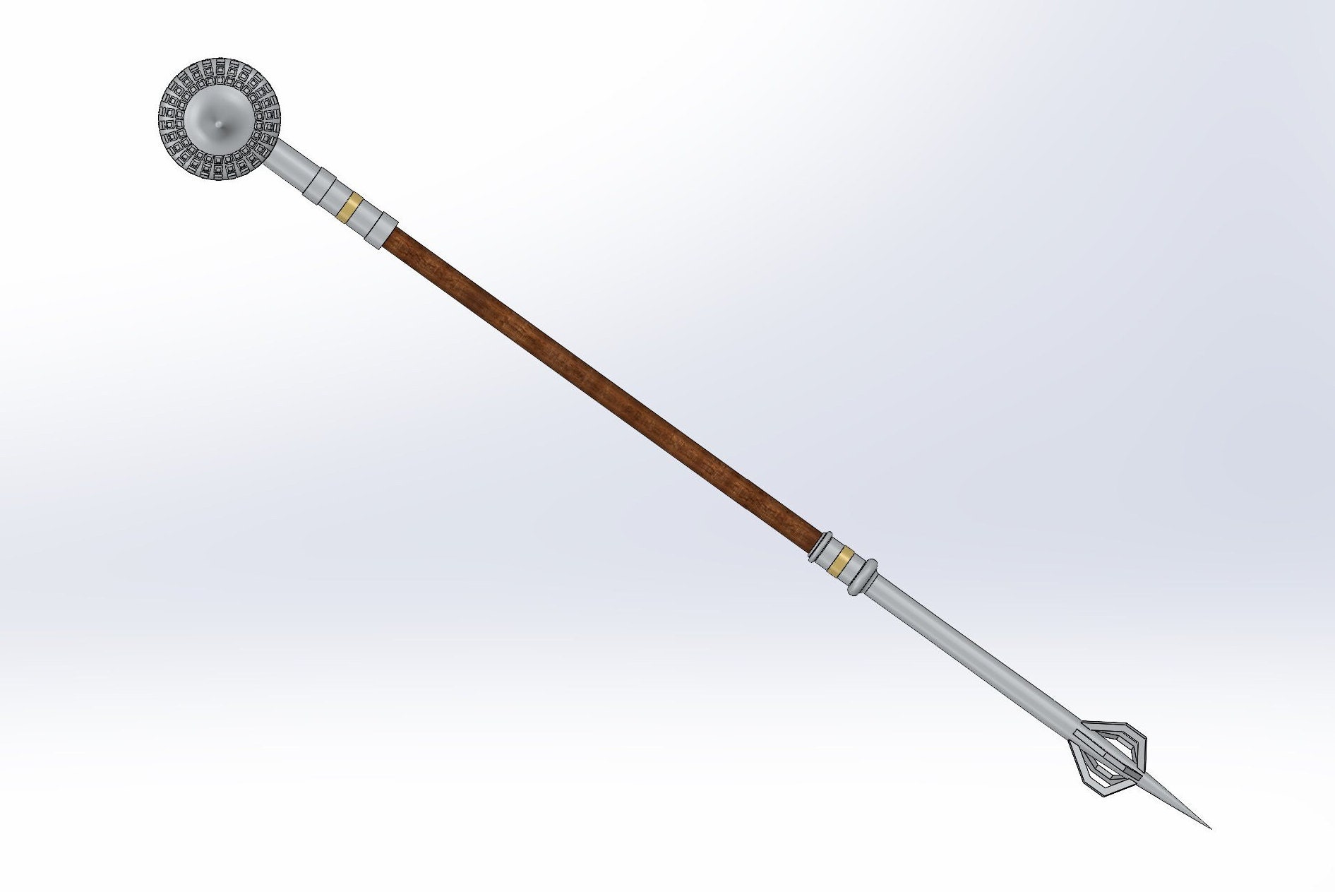 Star Wars Gaffi Stick STL - Etsy