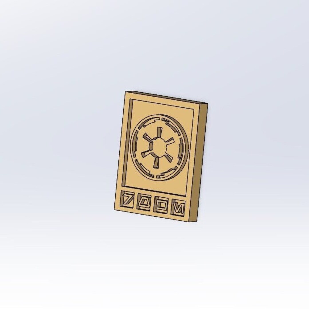 Imperial Credit 3D STL & PLY-Datei - Etsy.de