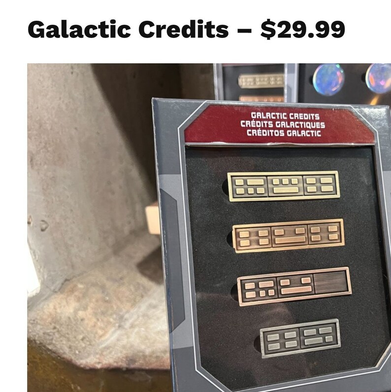 Galactic Credit 1 3D STL File - Etsy