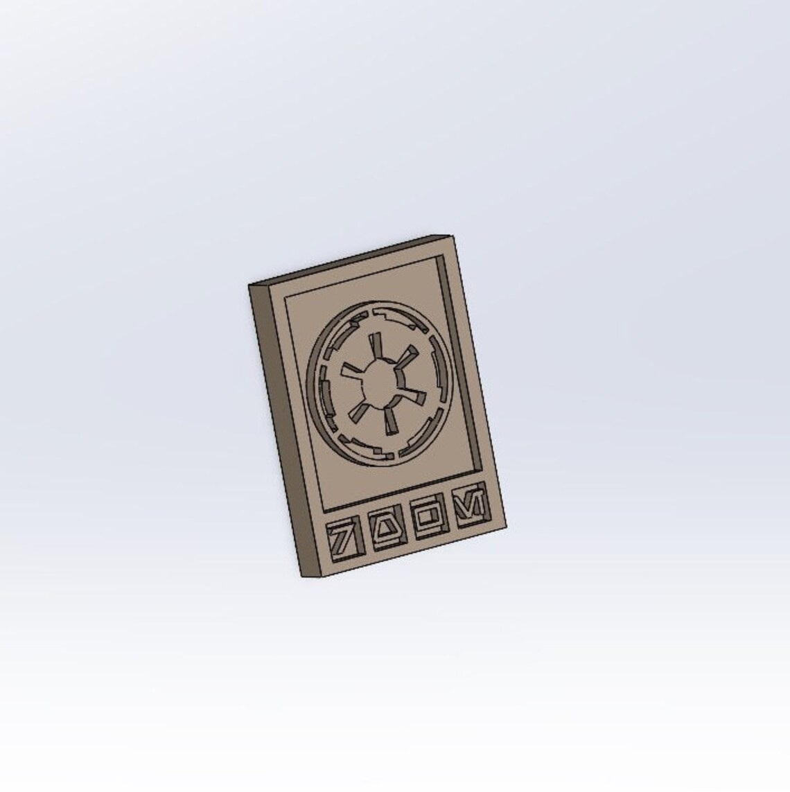 Imperial Credit - 3D STL & PLY File - Etsy