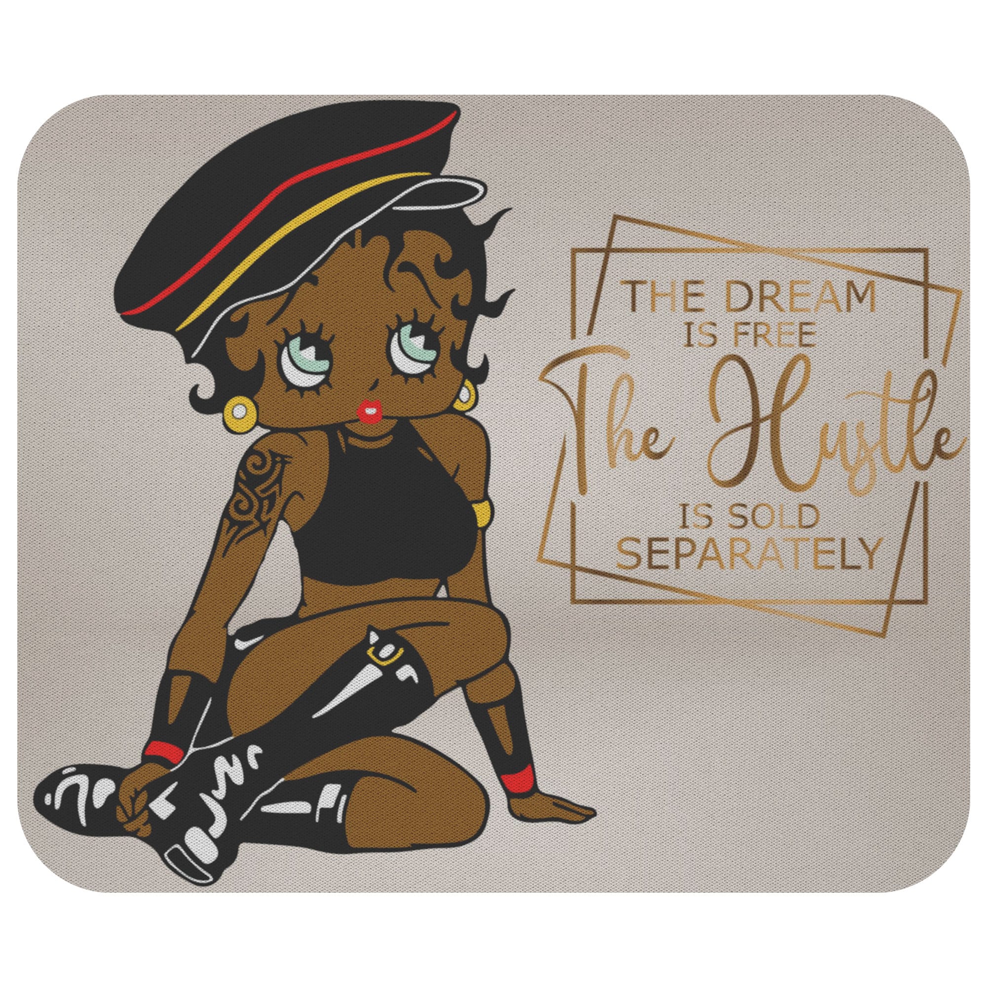 Dreams and Hustles Betty Boop Mouse Pad - Etsy