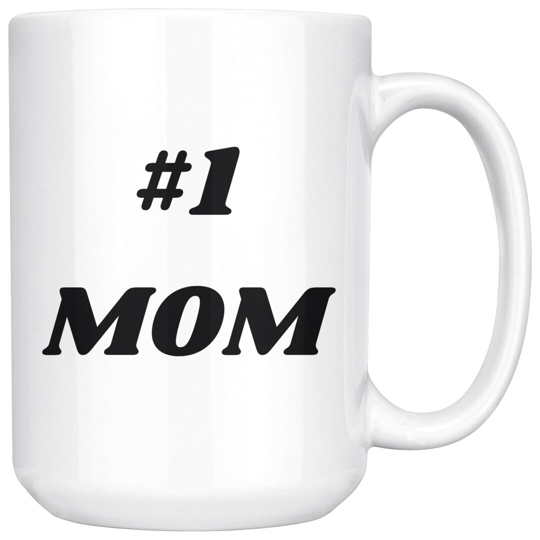 No. 1 Mom Coffee Mug Gifts for Her Mom's Love - Etsy