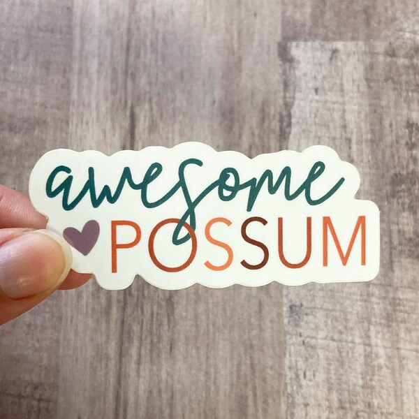 Awesome Possum - Etsy