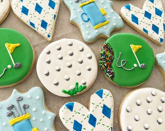 Golf Sugar Cookies | Etsy