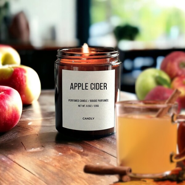 Cider Candle - Etsy