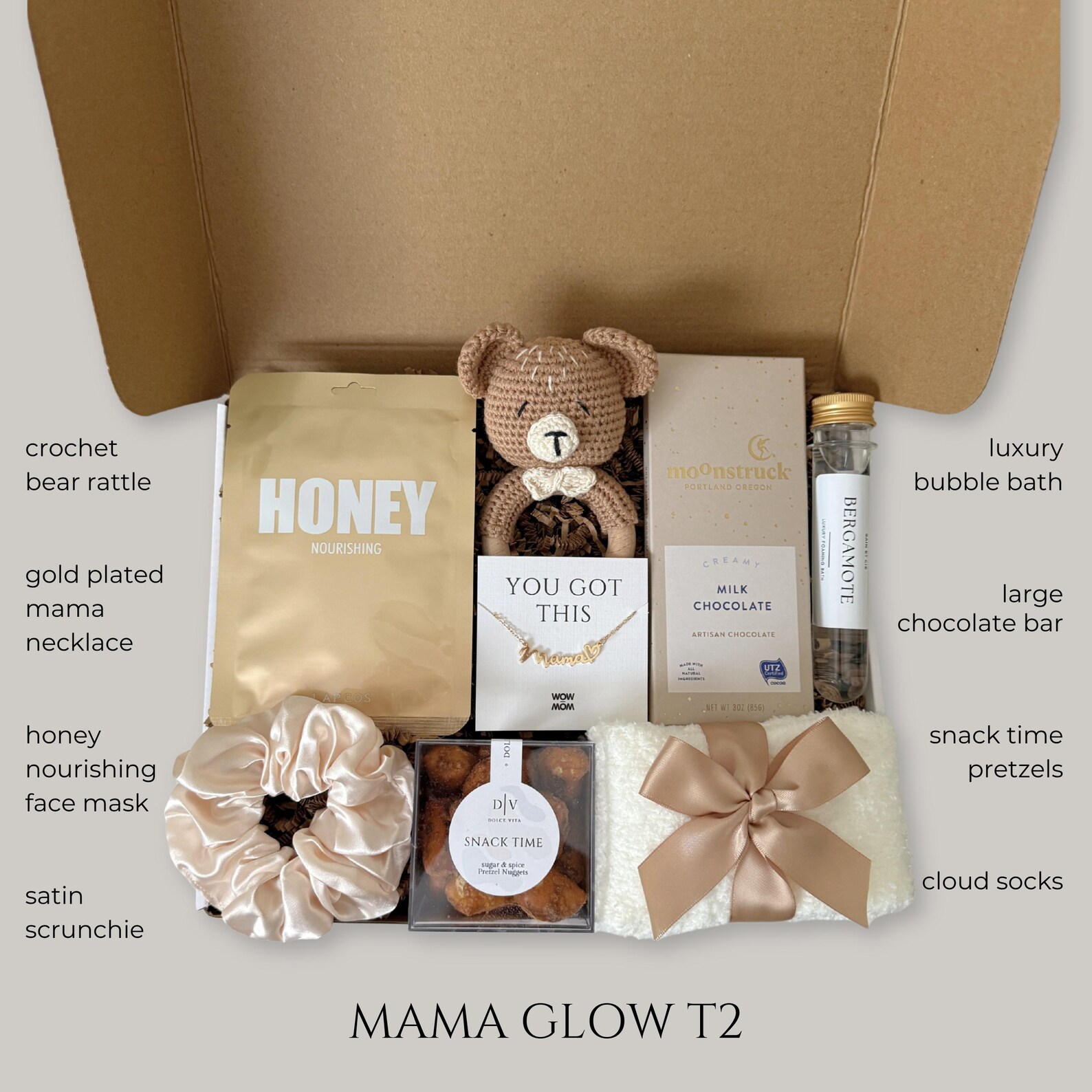 First Pregnancy Gift Box Expecting Mom Gift Basket, New Mom Mothers Day ...