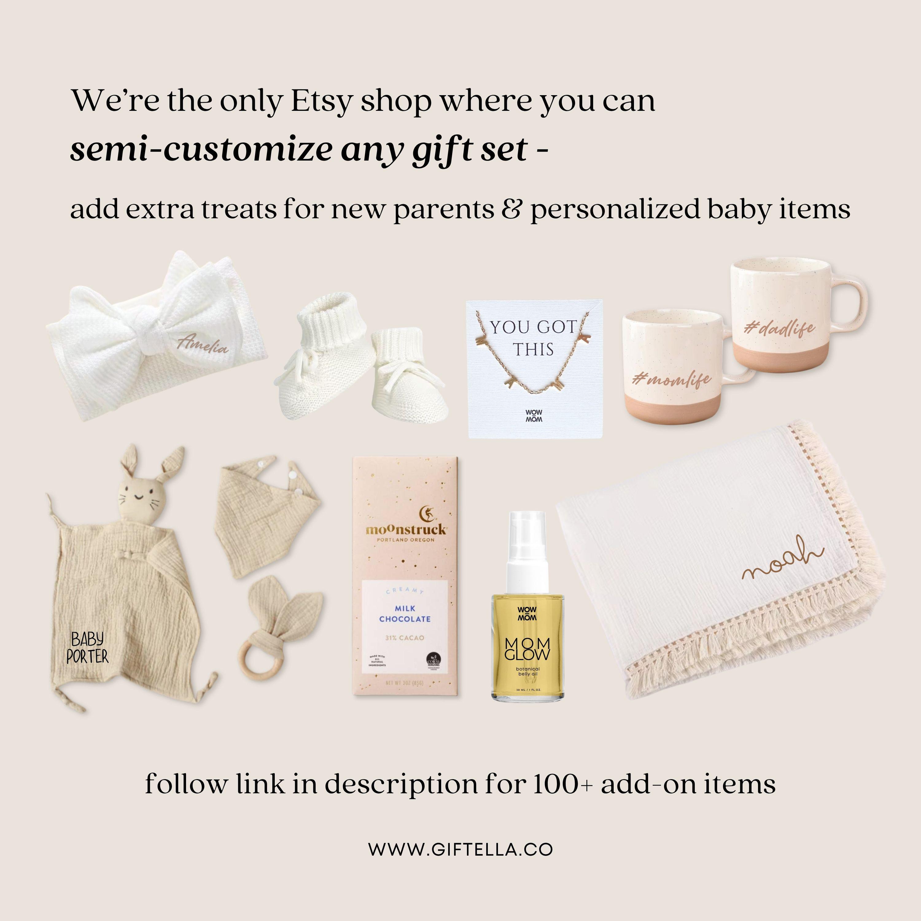 New Parents Gift Box, Expecting Parents New Baby Care Package, Congrats ...