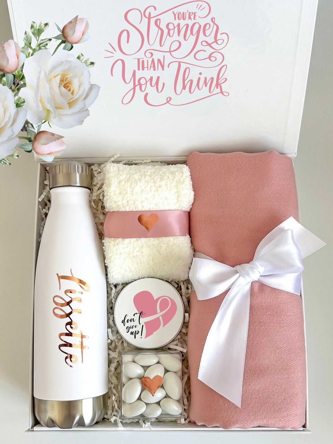 Chemo Care Package for Women, Positive Vibes & Selfcare Gift Box for Her, Breast Cancer Survivor ...